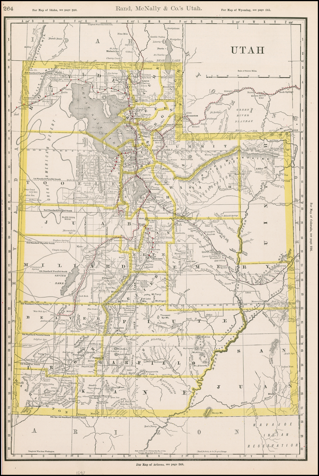 Utah - Barry Lawrence Ruderman Antique Maps Inc.