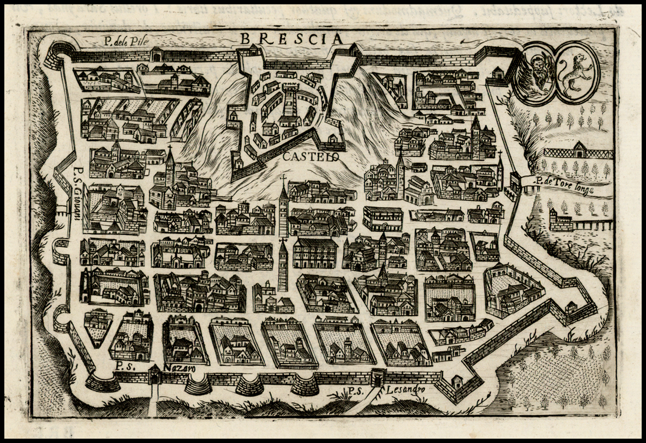 Incisioni Rupestri Brescia Italy Map