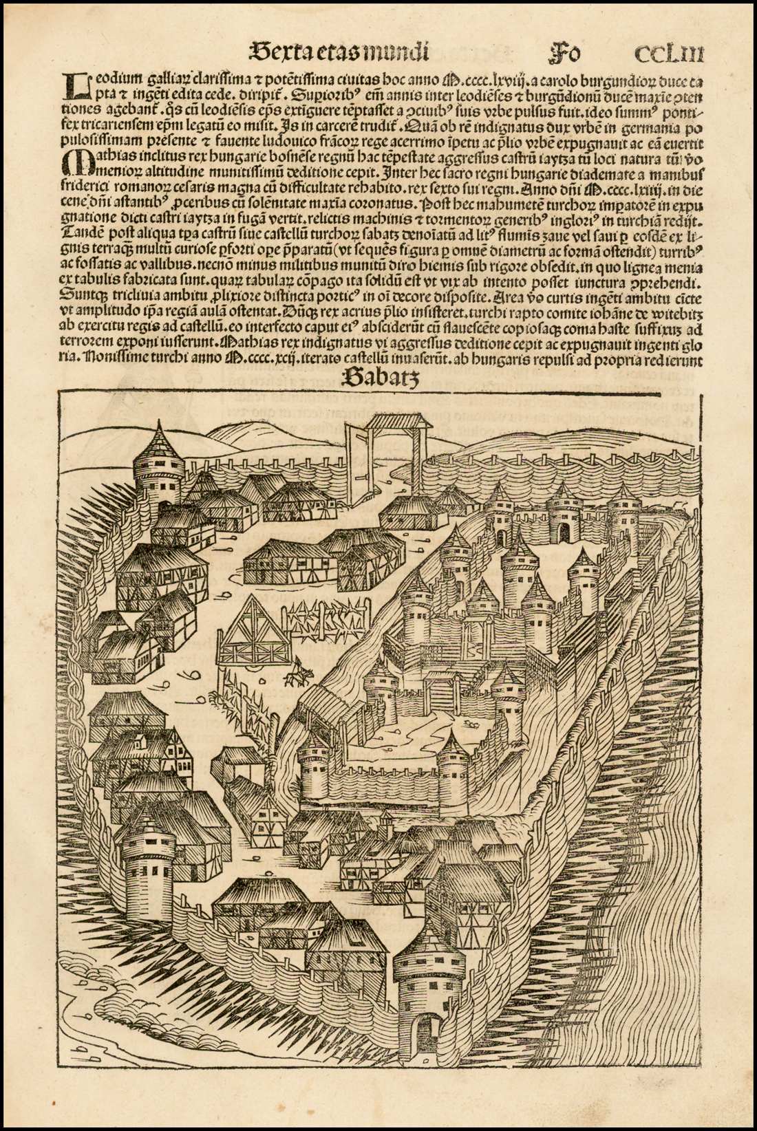 Sabatz (Sabac, Serbia) - Barry Lawrence Ruderman Antique Maps Inc.