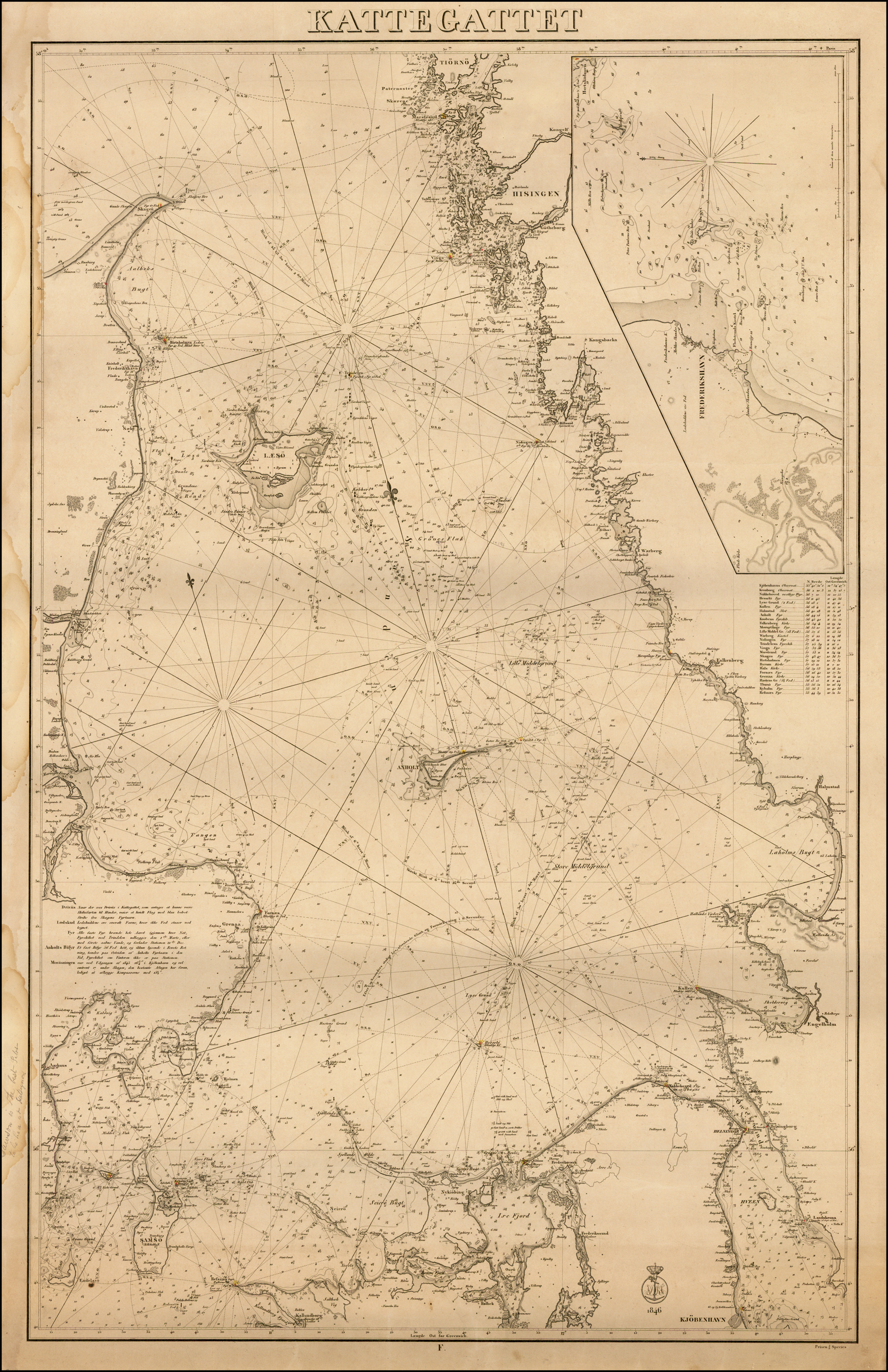Kattegattet - Barry Lawrence Ruderman Antique Maps Inc.