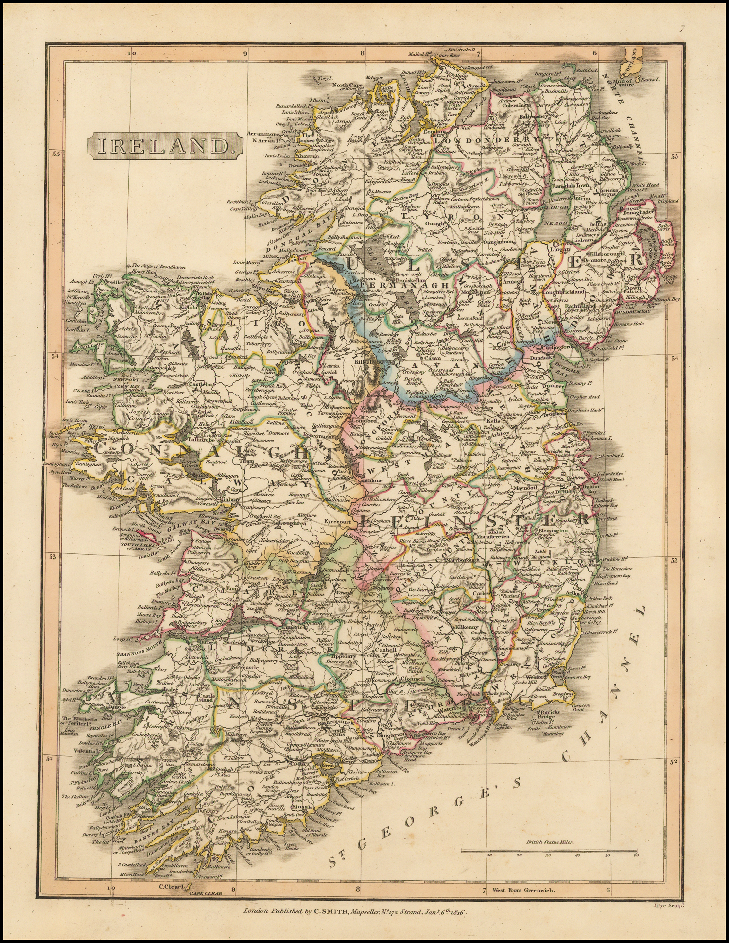 Ireland - Barry Lawrence Ruderman Antique Maps Inc.