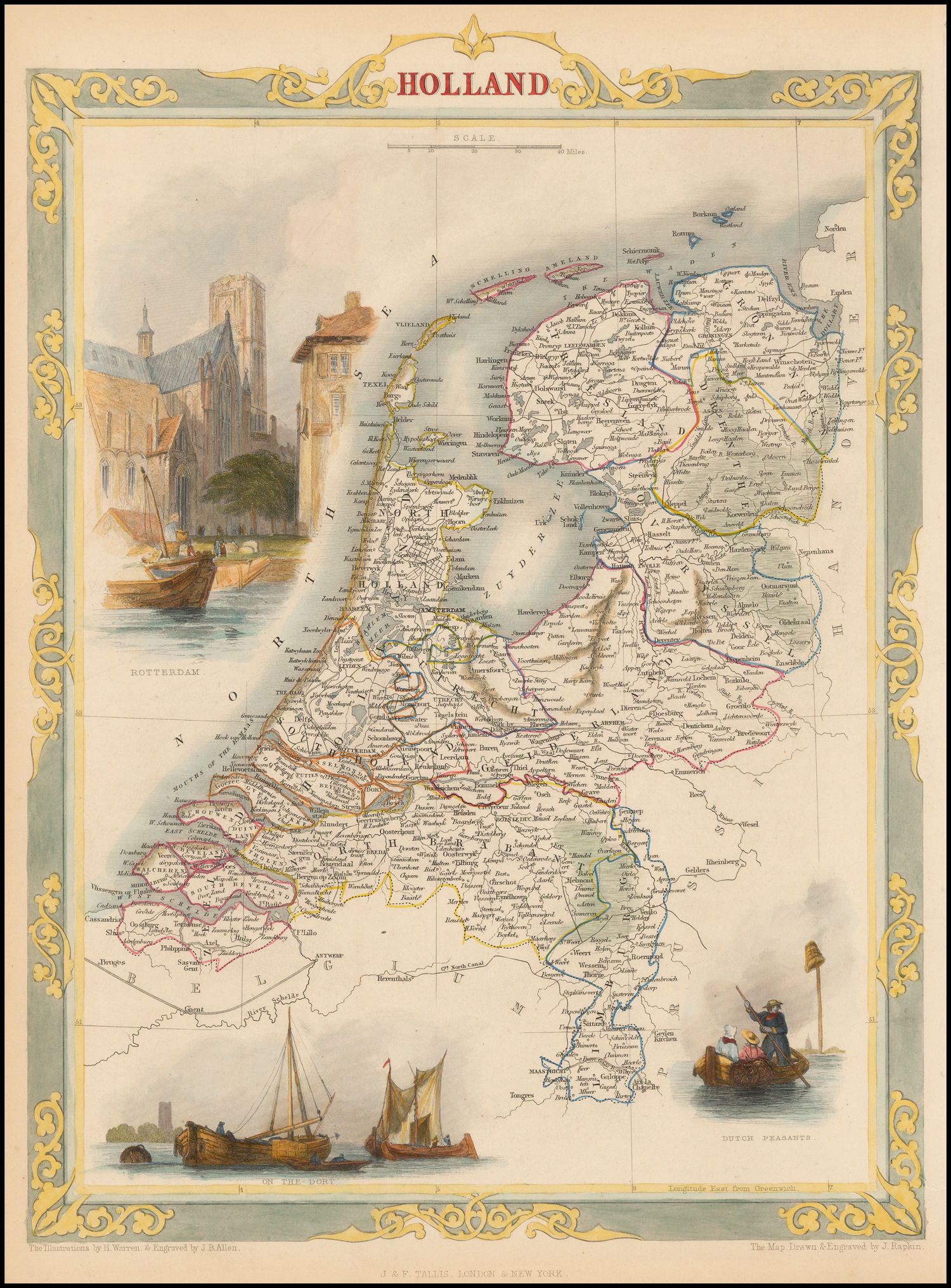 Holland - Barry Lawrence Ruderman Antique Maps Inc.