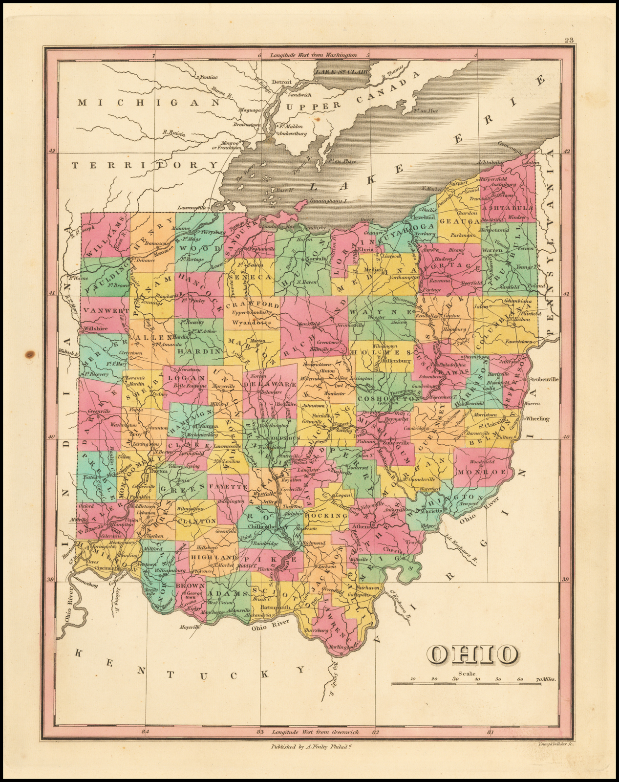 Ohio - Barry Lawrence Ruderman Antique Maps Inc.