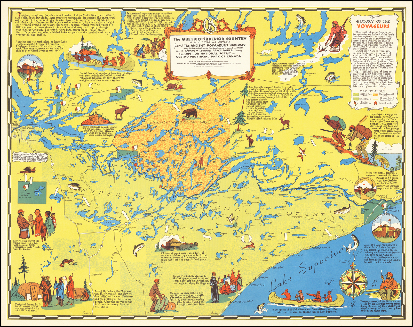 The Quetico-Superior Country of Minnesota and Ontario featuring The ...