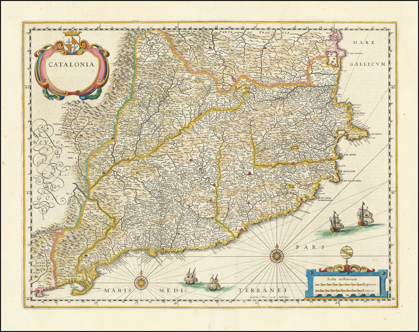 Catalonia - Barry Lawrence Ruderman Antique Maps Inc.