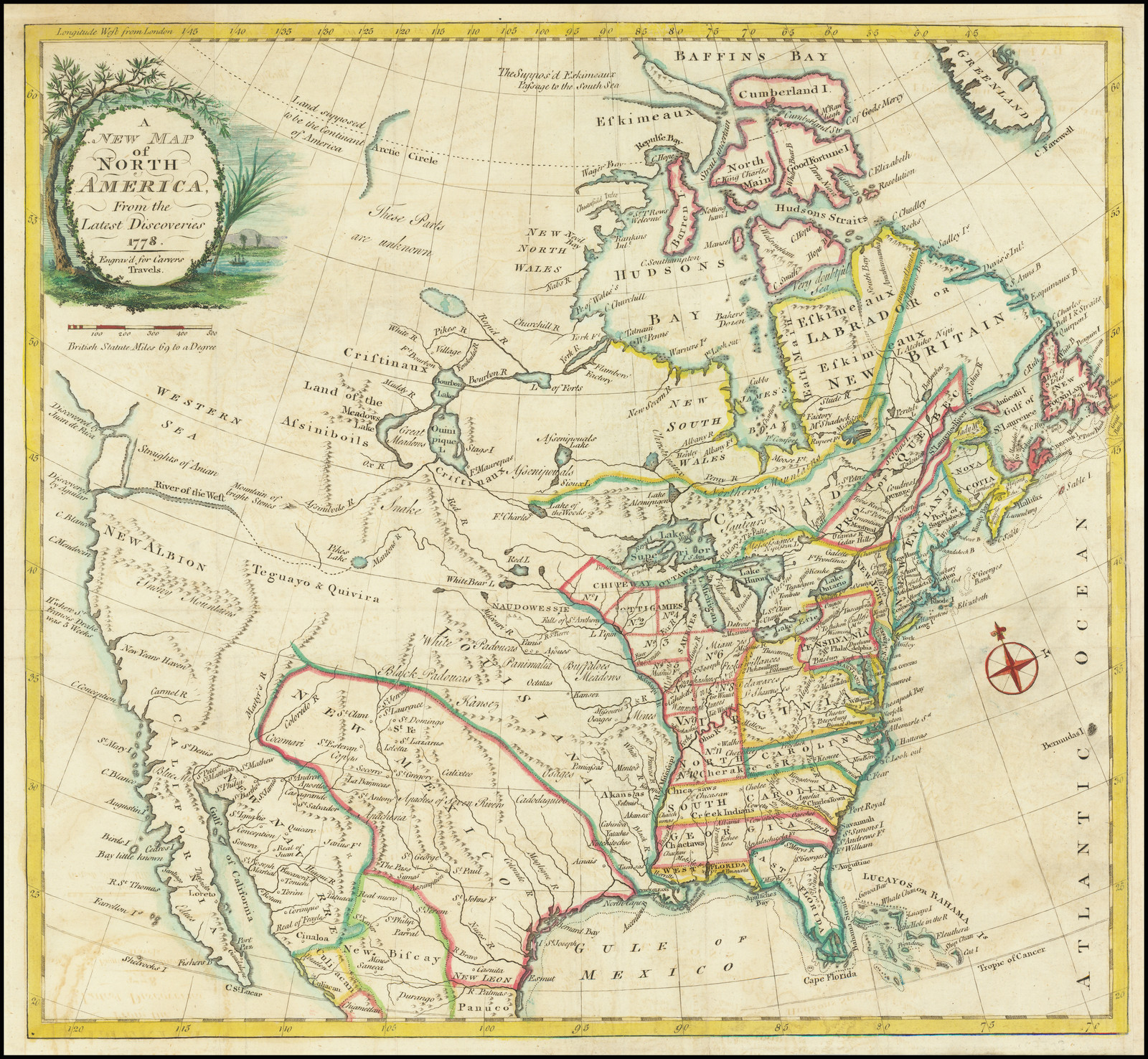 North America Map By State United States Map And Satellite Image