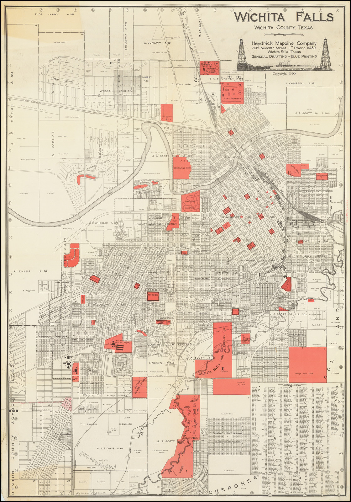 Map Of Wichita Falls Texas And Surrounding Areas