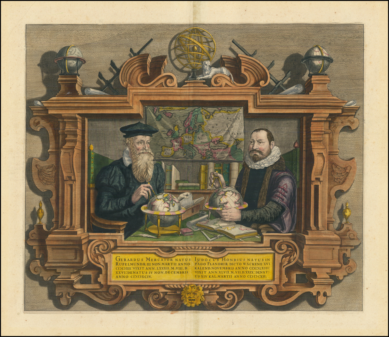 Gerardus Mercator . . . [and] . . . Iudocus Hondius . . . - Barry ...