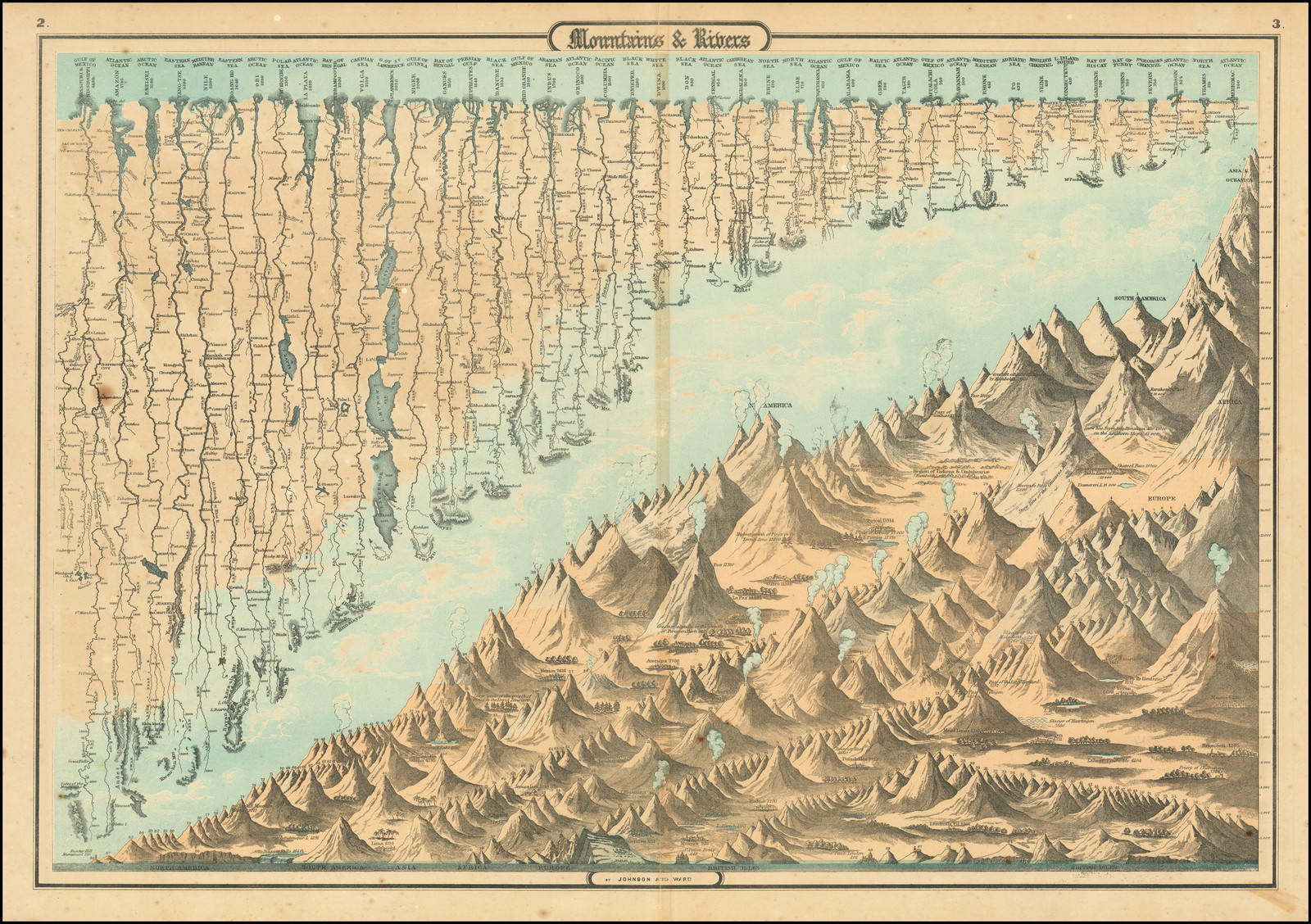 Mountains & Rivers - Barry Lawrence Ruderman Antique Maps Inc.
