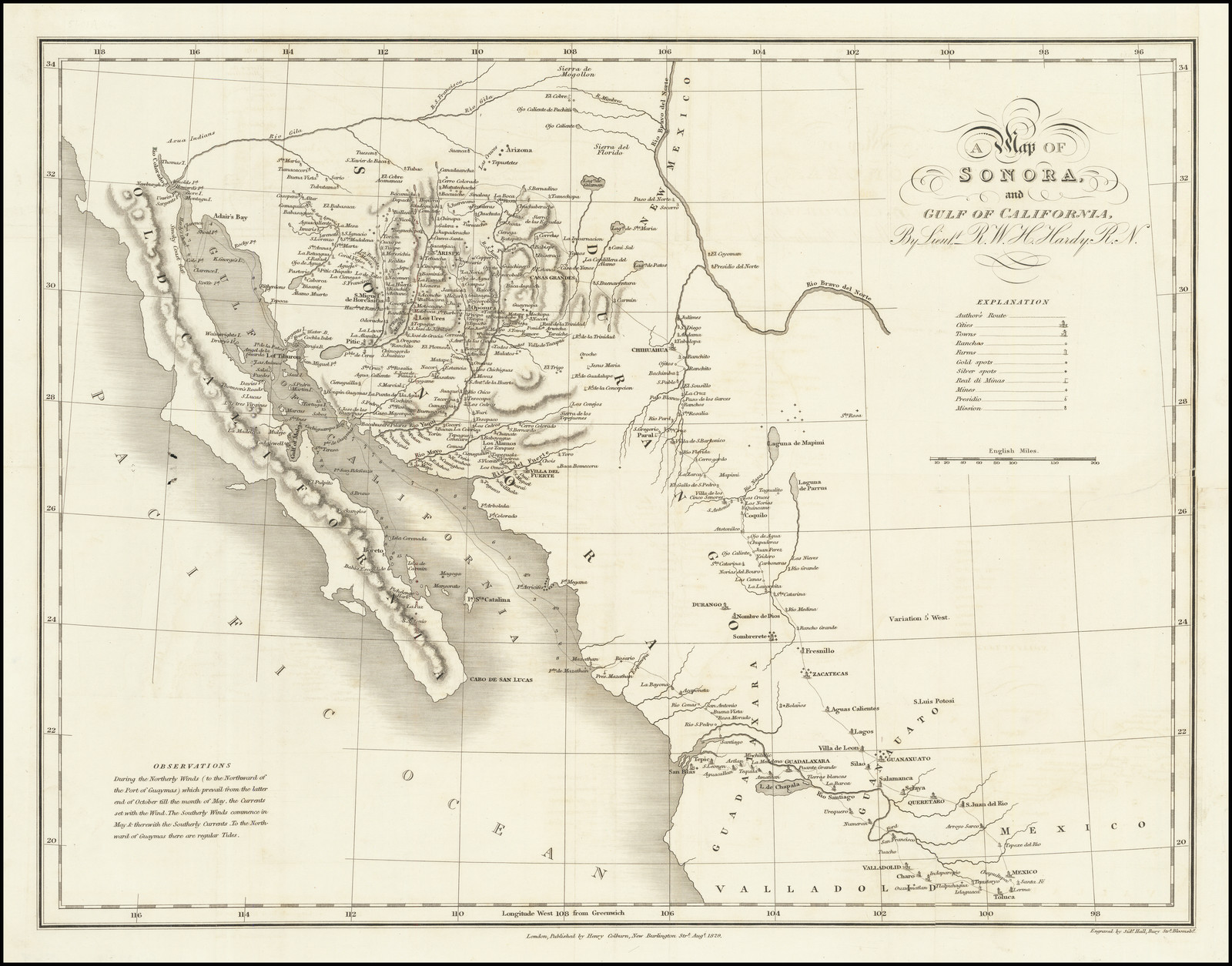 Map Sonora California