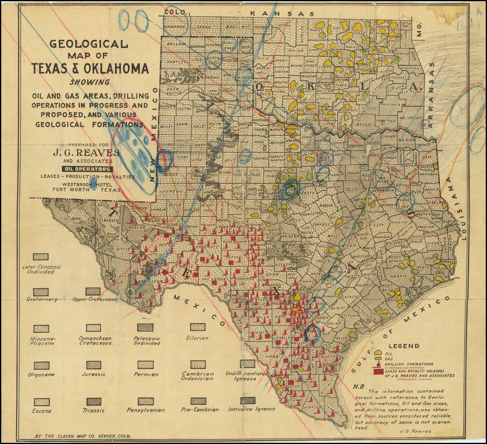 Texas Oil Production Map
