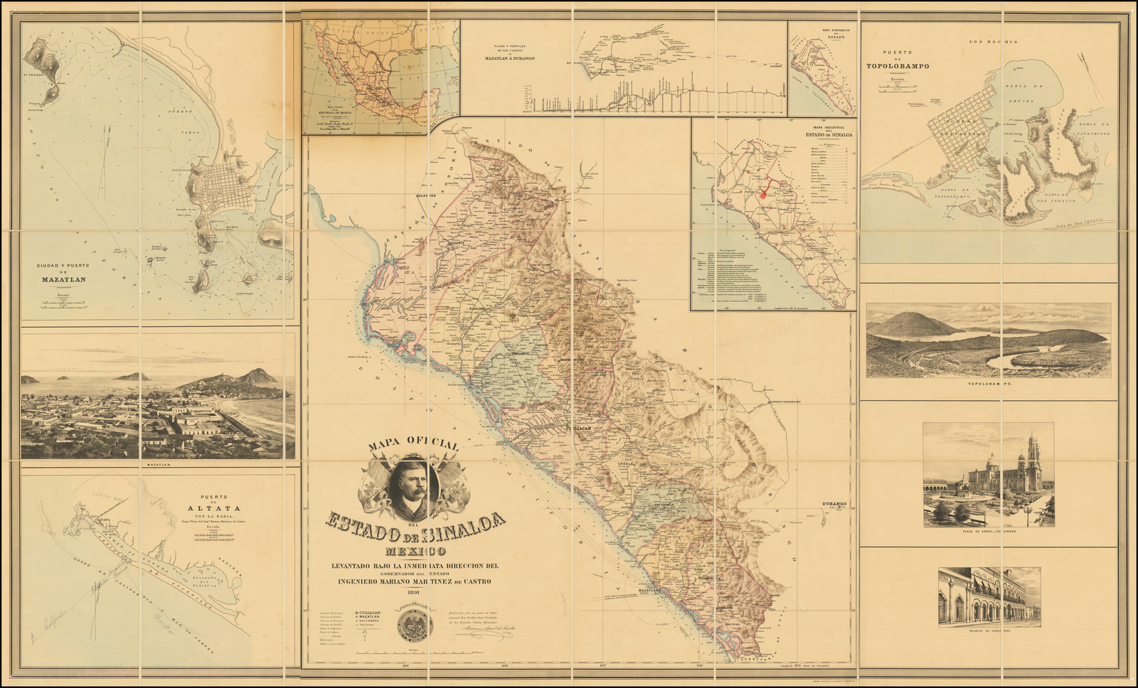 Sinaloa Map