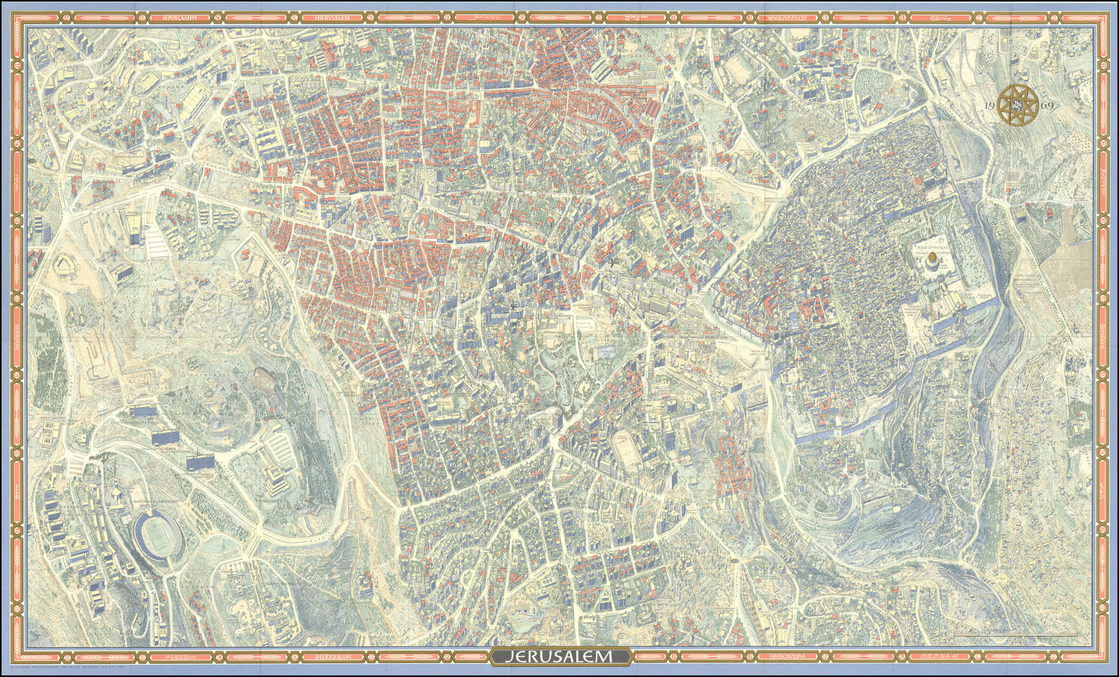 Arkansas Road Map Of Jerusalem