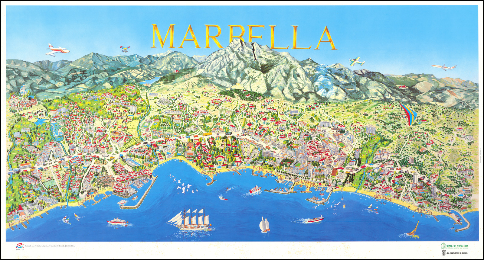 Marbella - Barry Lawrence Ruderman Antique Maps Inc.