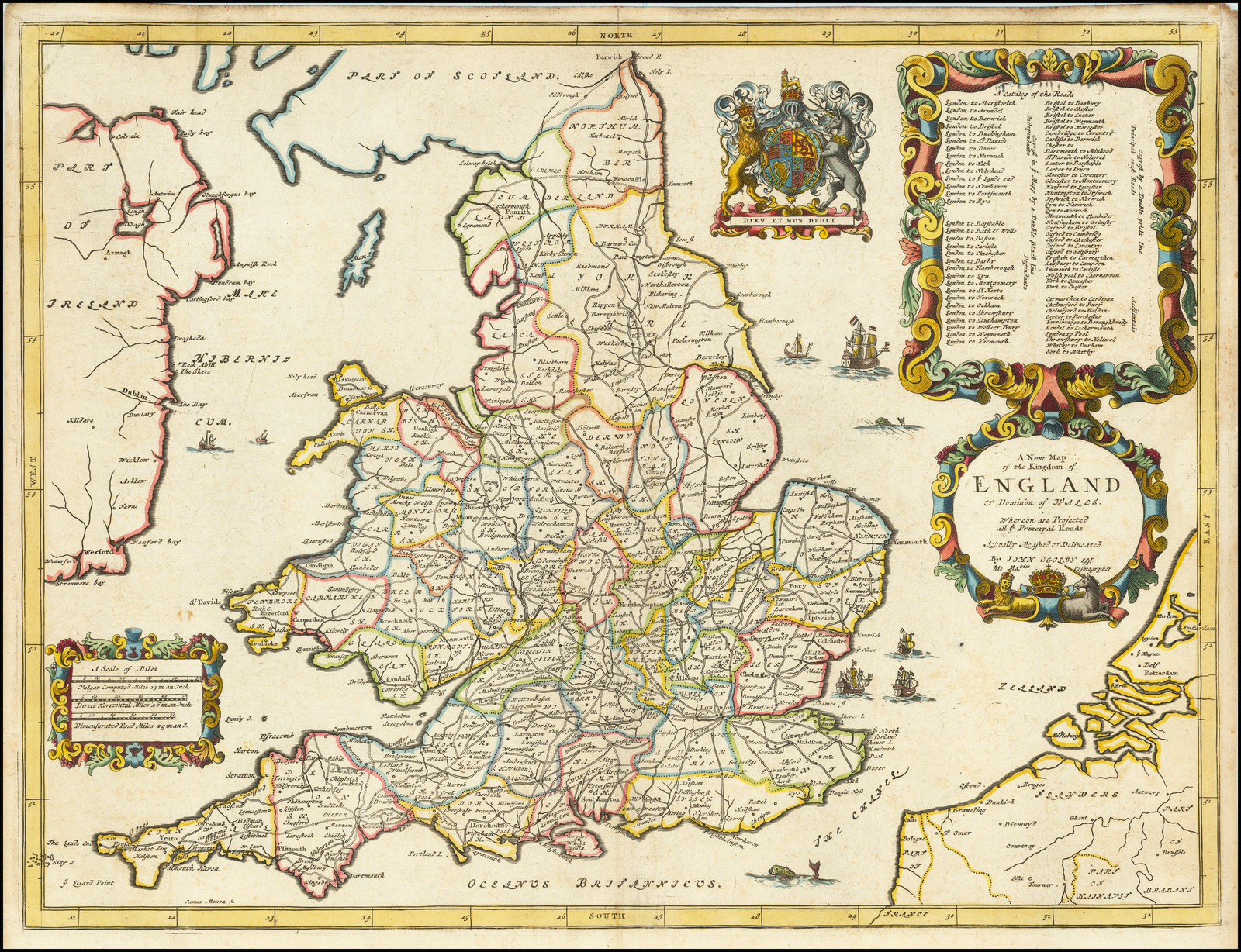 Genealoy Map Of England