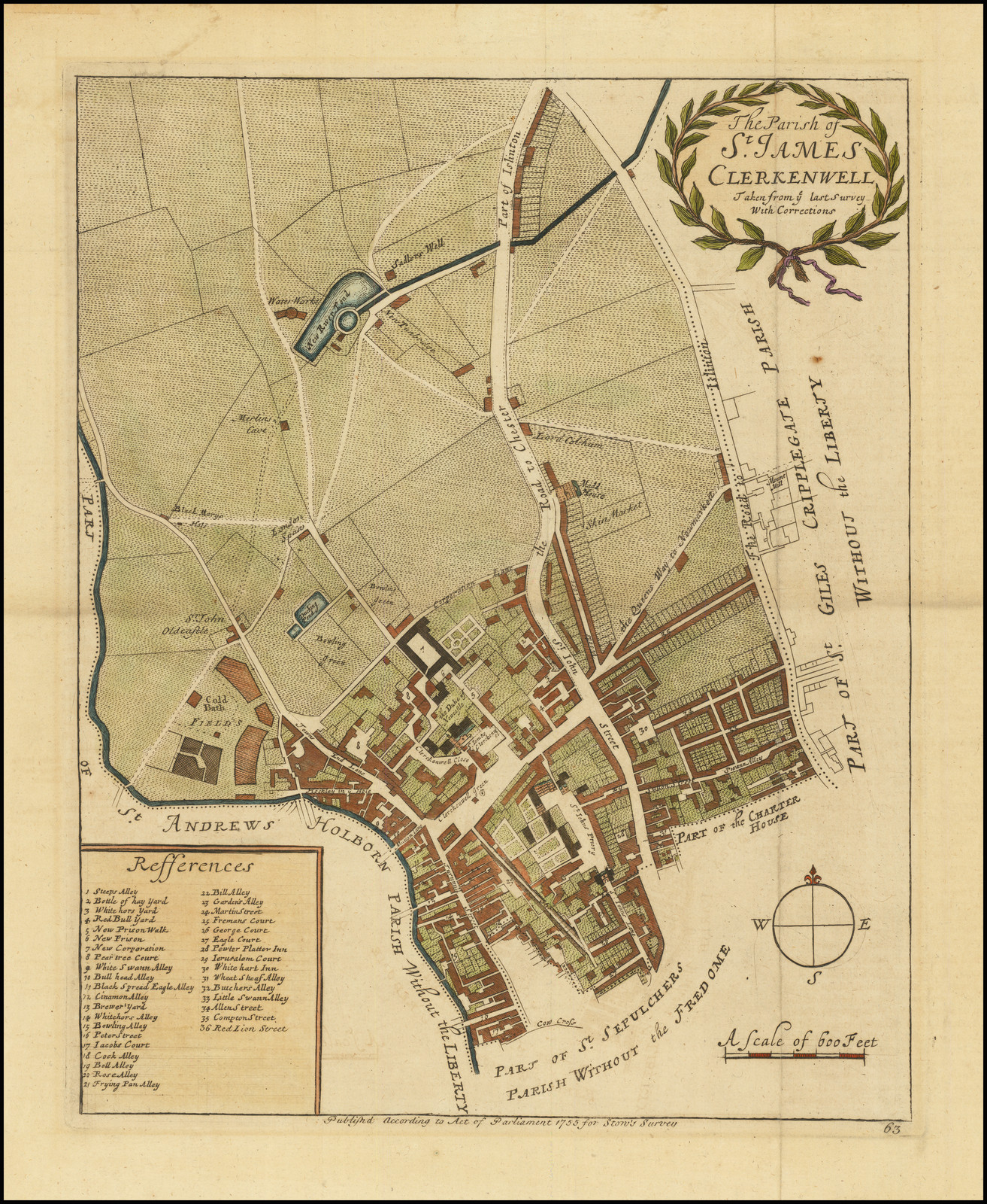 The Parish of St. James Clerkenwell - Barry Lawrence Ruderman Antique ...