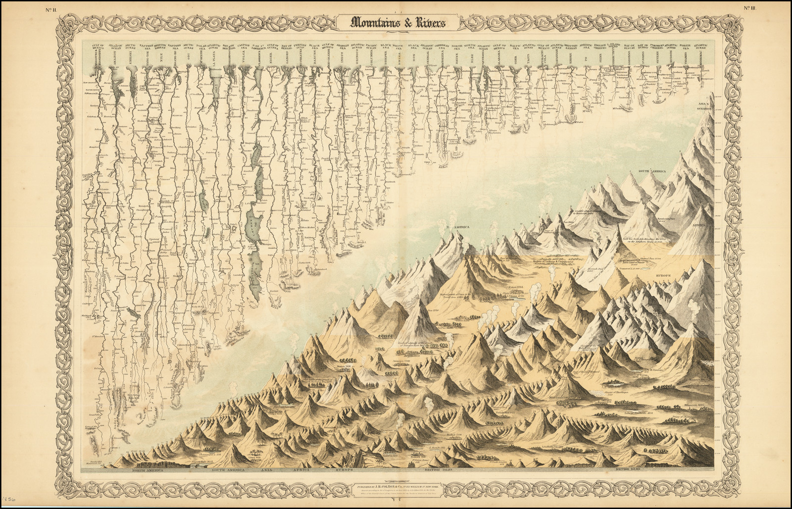 Mountains & Rivers - Barry Lawrence Ruderman Antique Maps Inc.