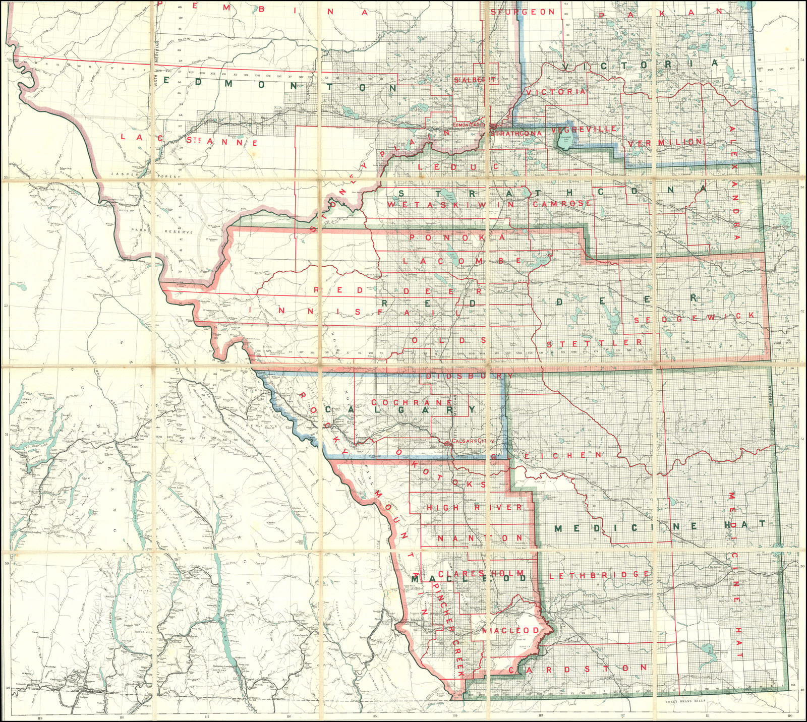 S. Alberta - Barry Lawrence Ruderman Antique Maps Inc.