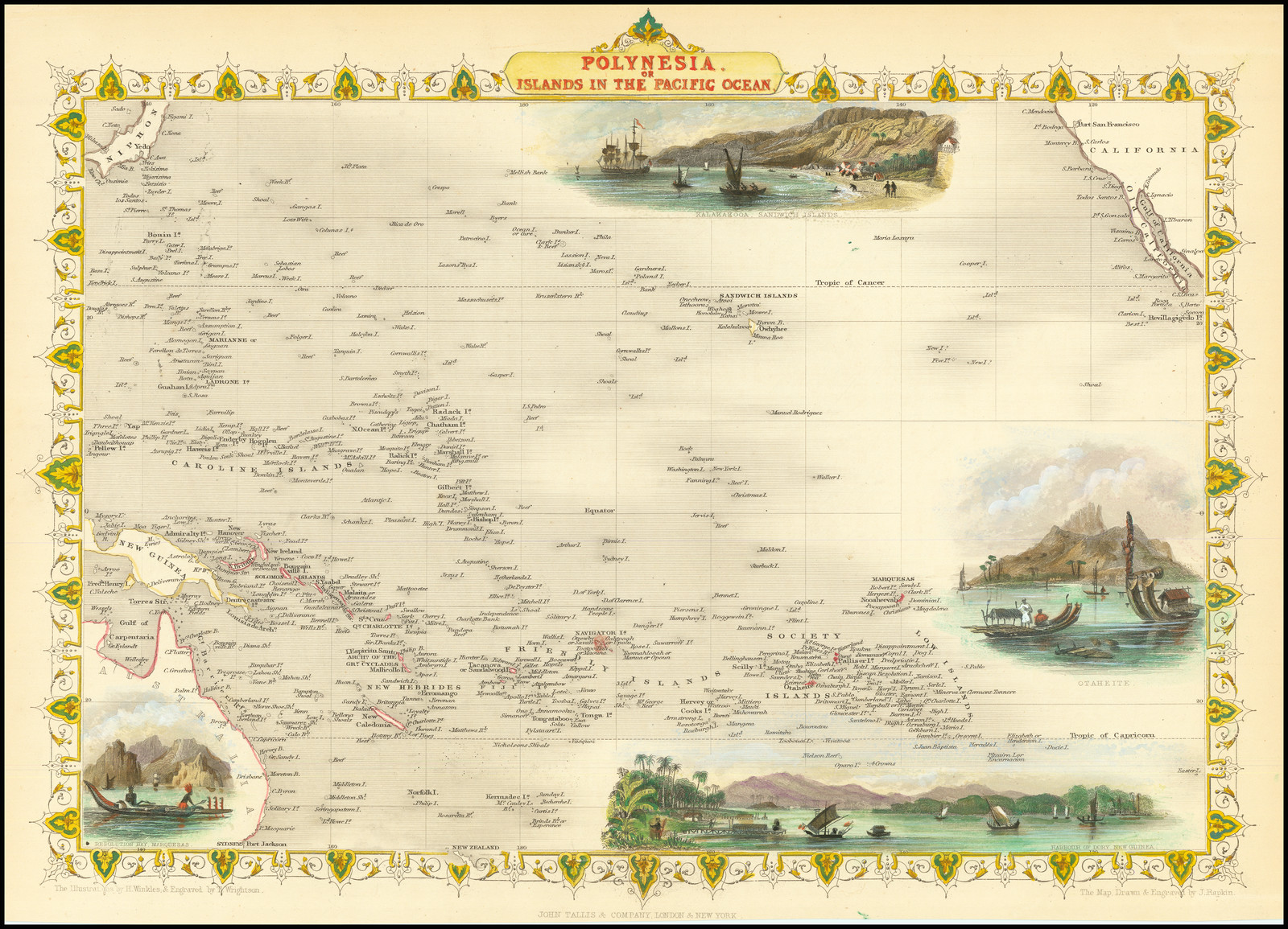 Polynesia, or Islands In the Pacific Ocean - Barry Lawrence Ruderman ...