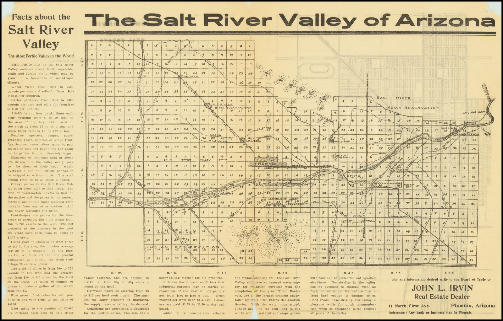 The Salt River Valley of America (and) City of Phoenix, Arizona - Barry ...