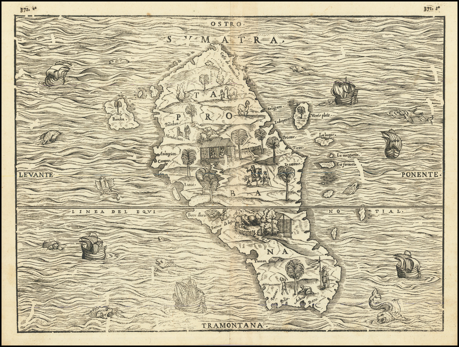 [ Sumatra ] Taprobana - Barry Lawrence Ruderman Antique Maps Inc.