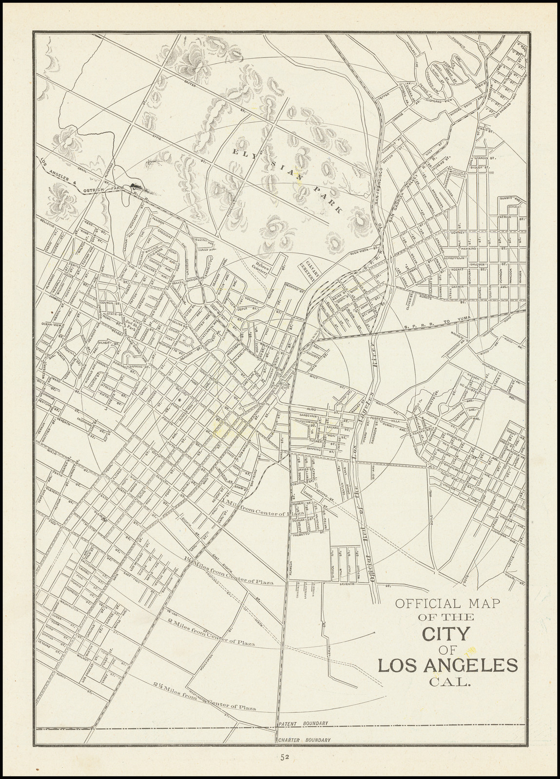 Official Map of the City of Los Angeles Cal. - Barry Lawrence Ruderman ...