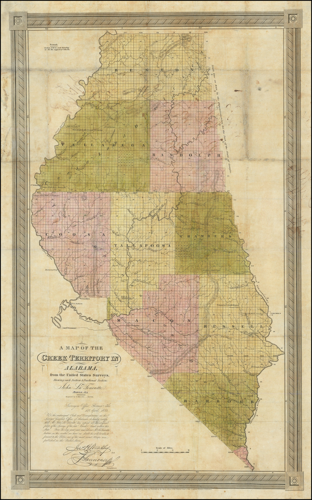 Historic Maps Of Talladega County
