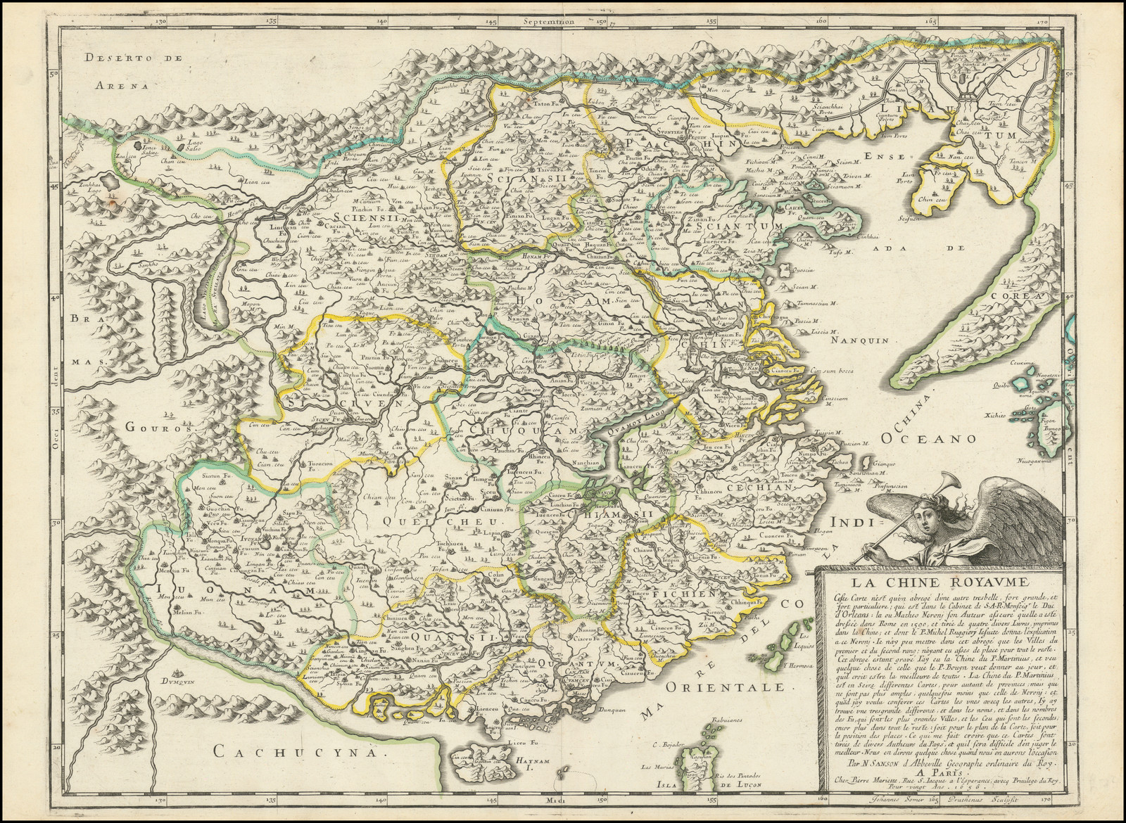 [ China ] La Chine Royaume . . . 1656 - Barry Lawrence Ruderman Antique ...