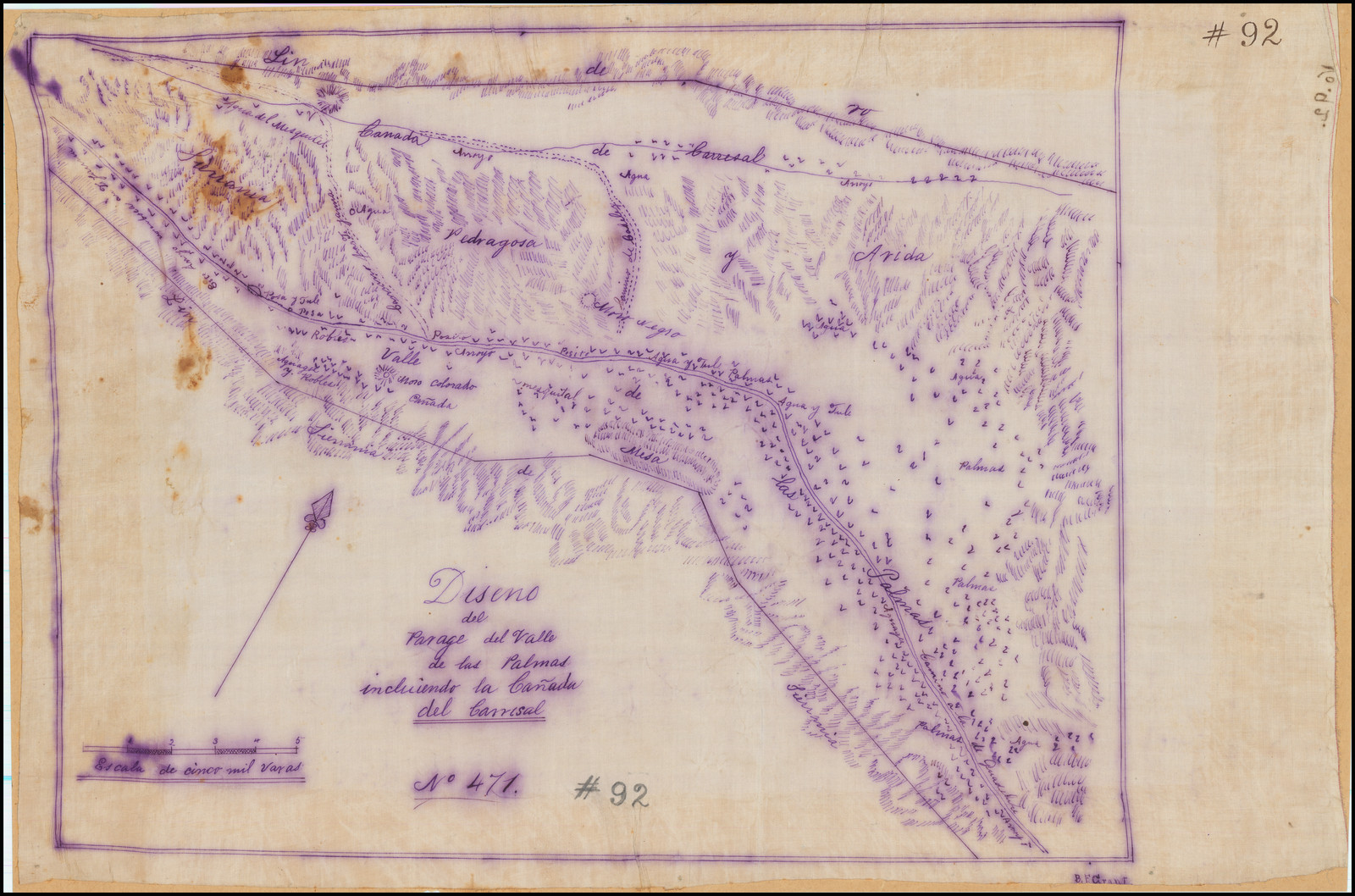 Frontera Algodones Map Minute 323 – Coyote Gulch