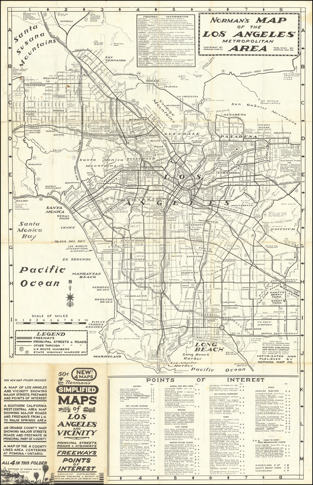 Terrain Map Of Los Angeles Maps And Geography – COUNTY OF LOS