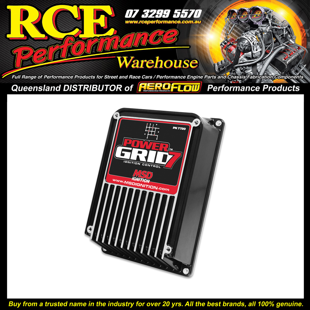 MSD 7720 Power Grid 7 Ignition Box Must Be Used With MSD 7730 ...