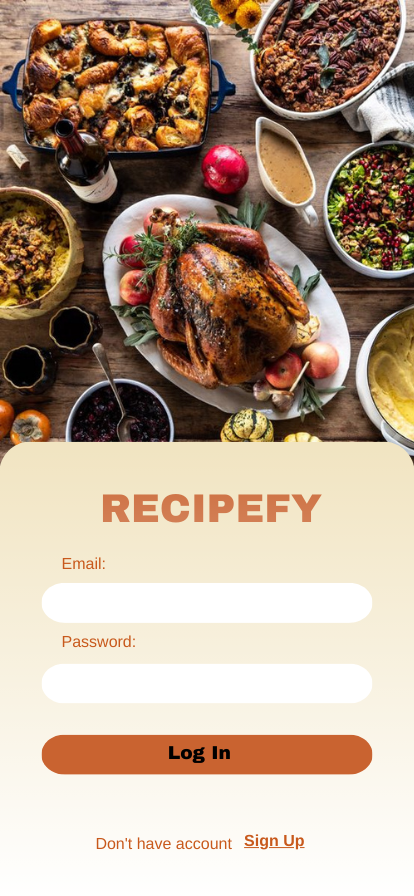 Recipefy · GitHub