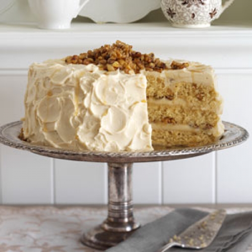 Maple Walnut Cake Recipe