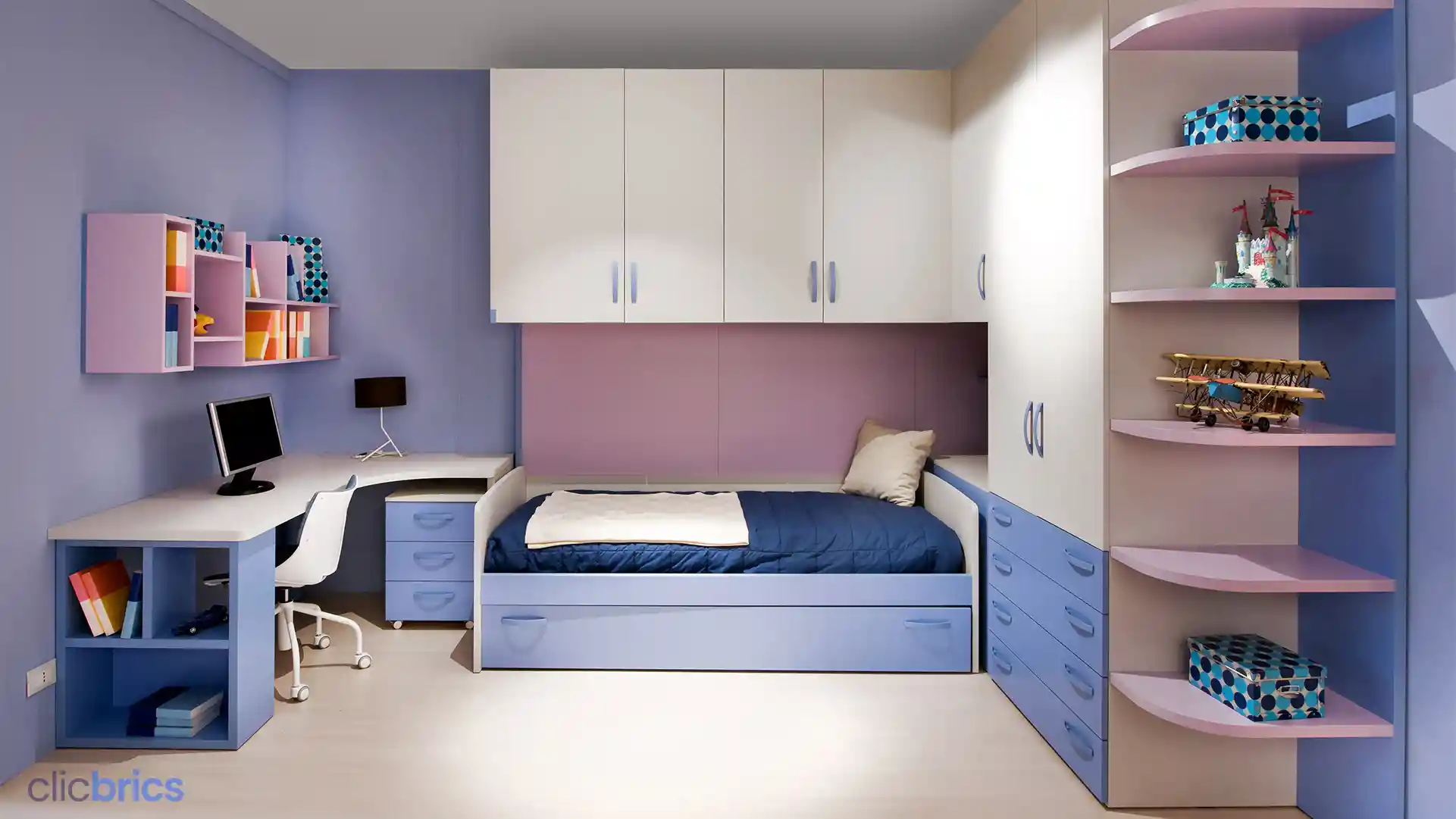 10 Kids Wardrobe Design Ideas That Offers Storage Solution With Style