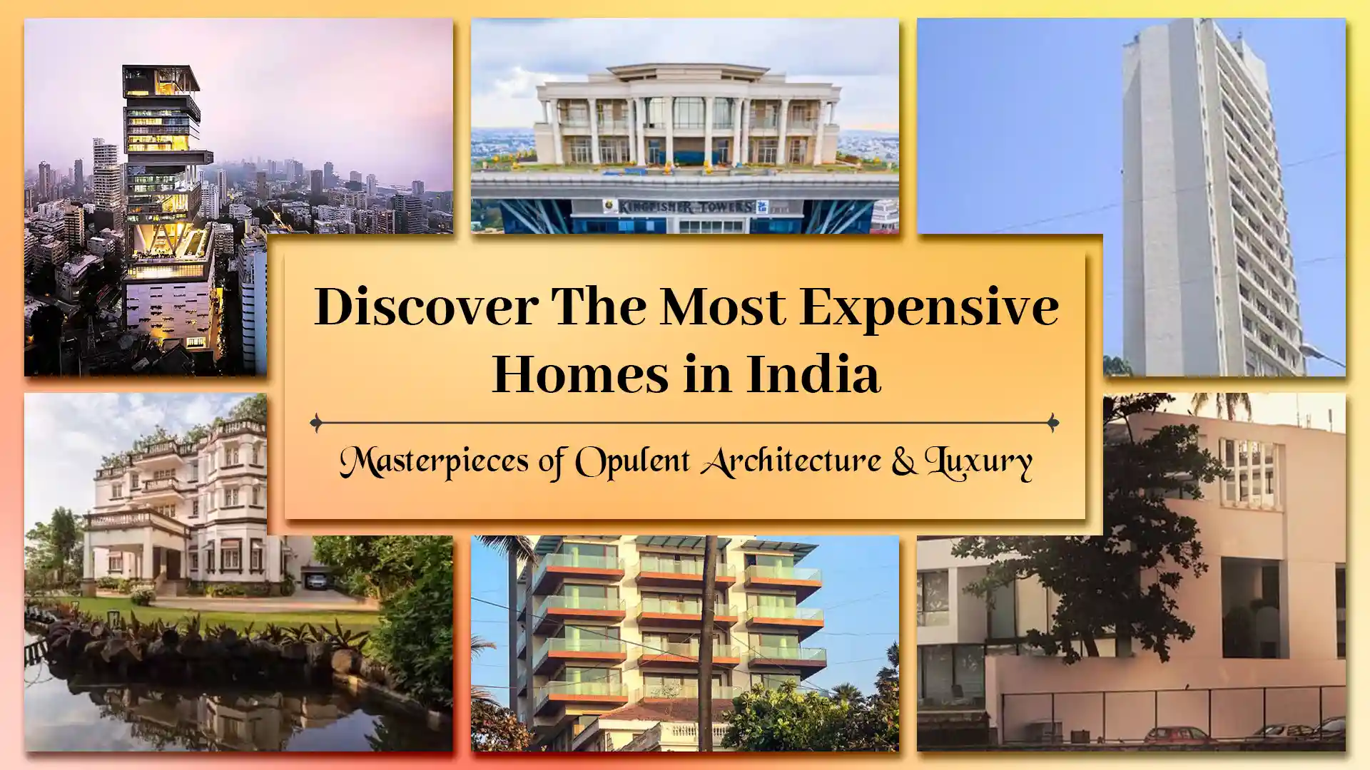 Rich Houses In India