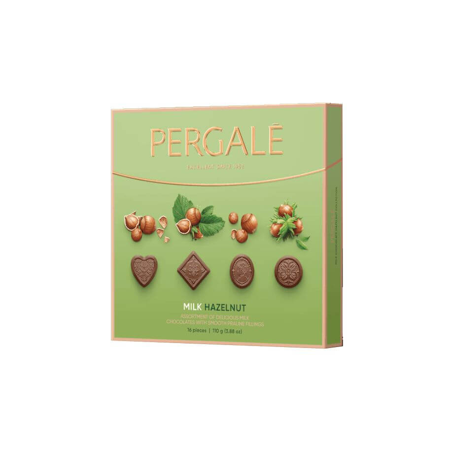 PERGALĖ ASSORTED LUXURY CHOCOLATES (110g). . . more - | Regal Flowers