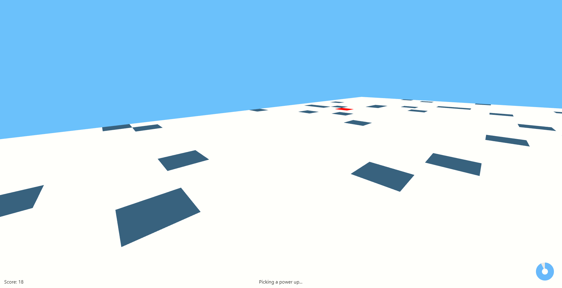 Stay up game - Replit