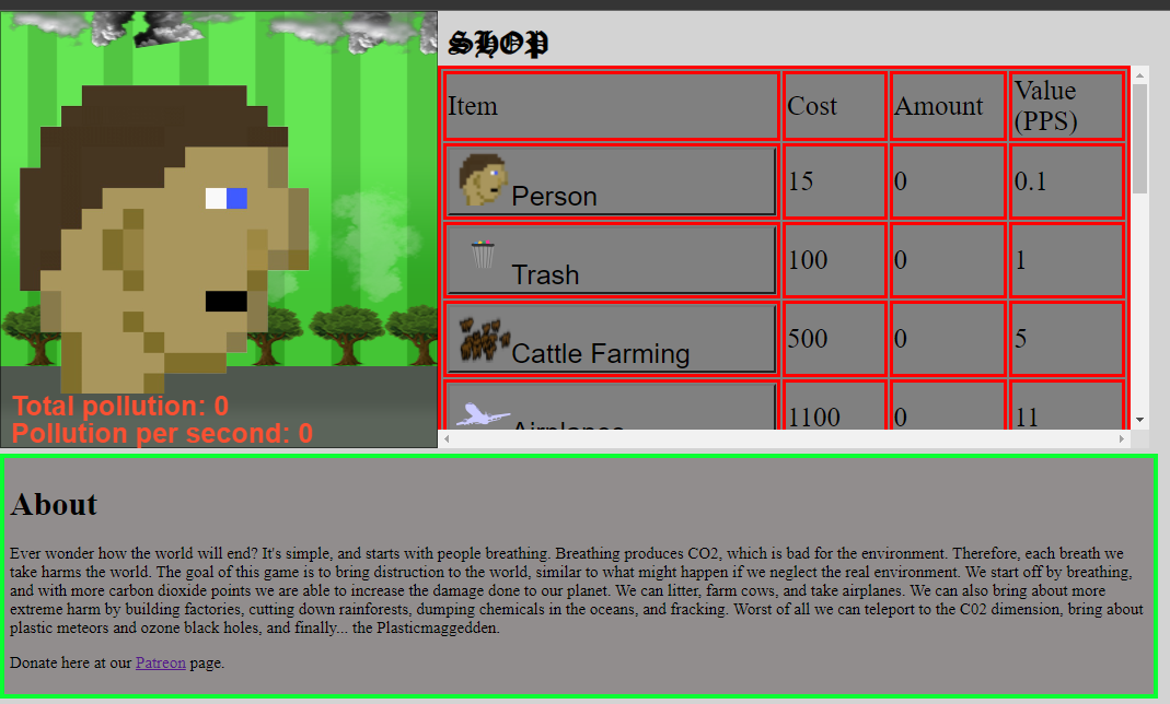 carbon clicker - Replit