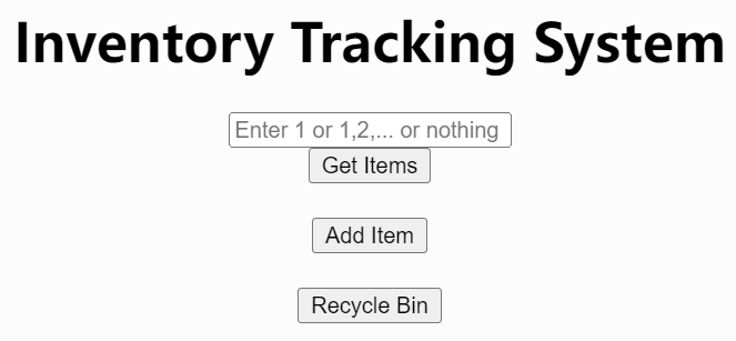 Inventory Tracking System - Replit