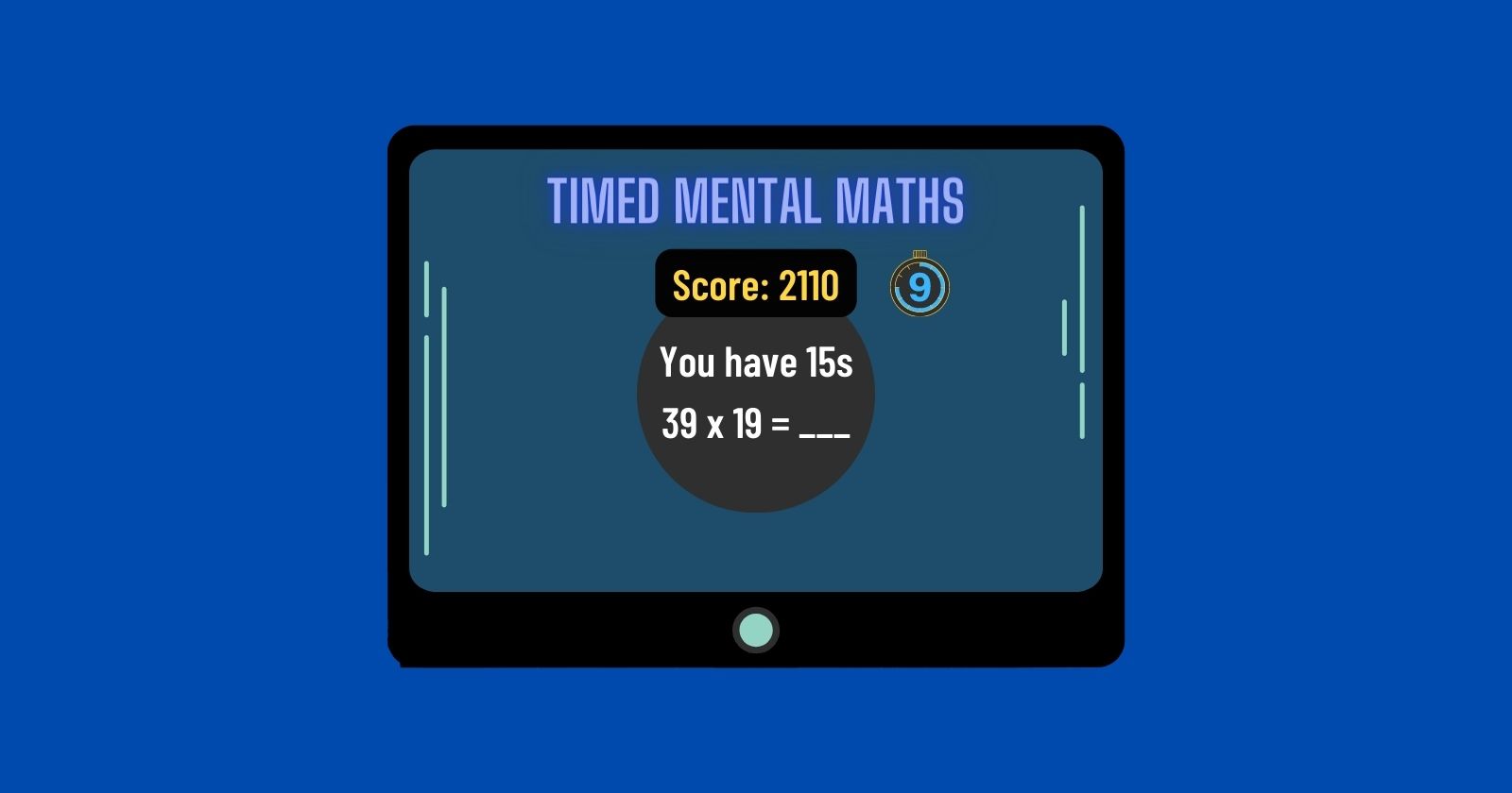 Timed Mental Maths Game - Replit
