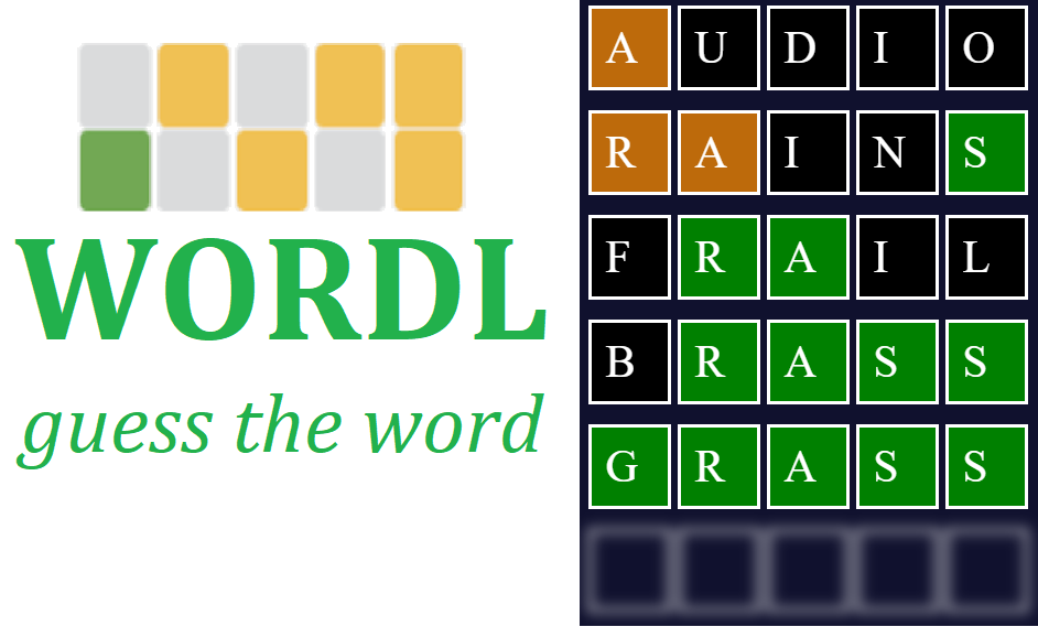 Wordl! (+ vs computer and unlimited mode) - Replit