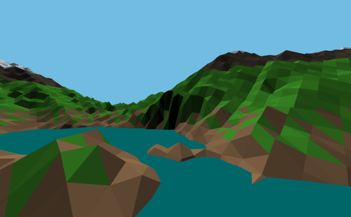 Random Mini 3D Terrain Generator - Replit