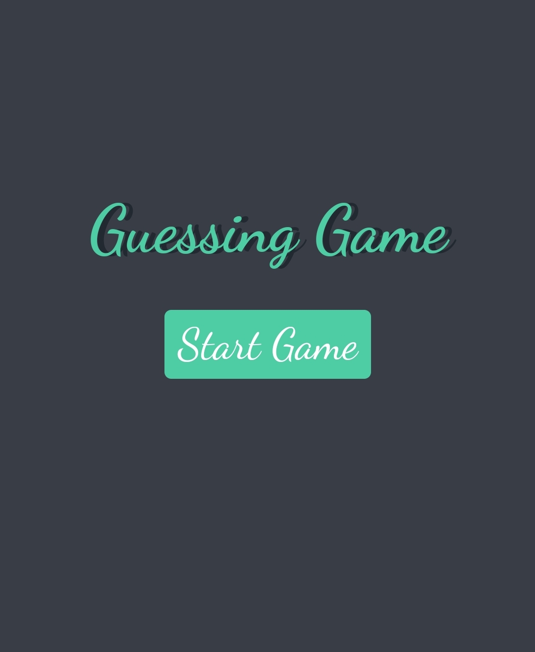 Guessing Game - Replit