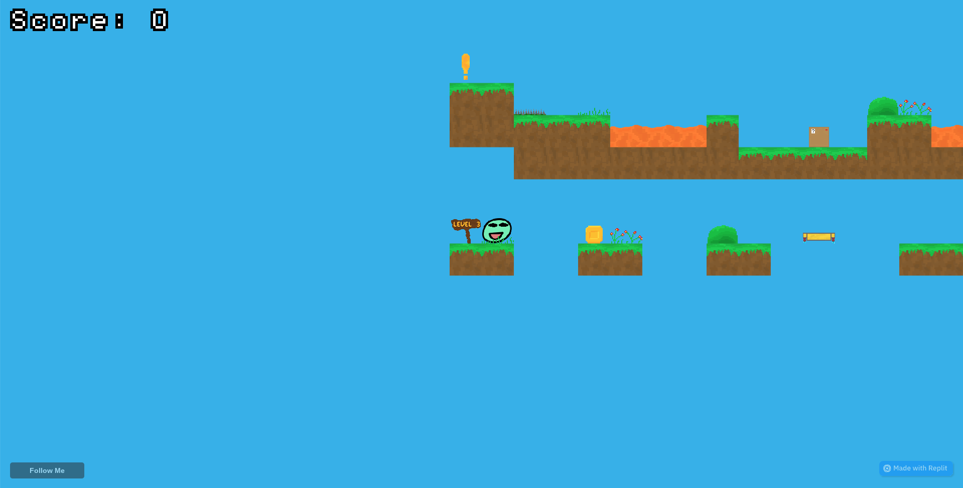 Parkour Game - Replit