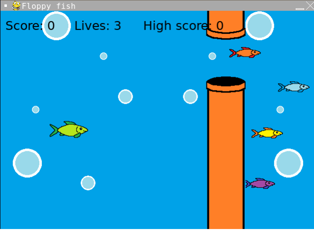 Floppy fish - Replit