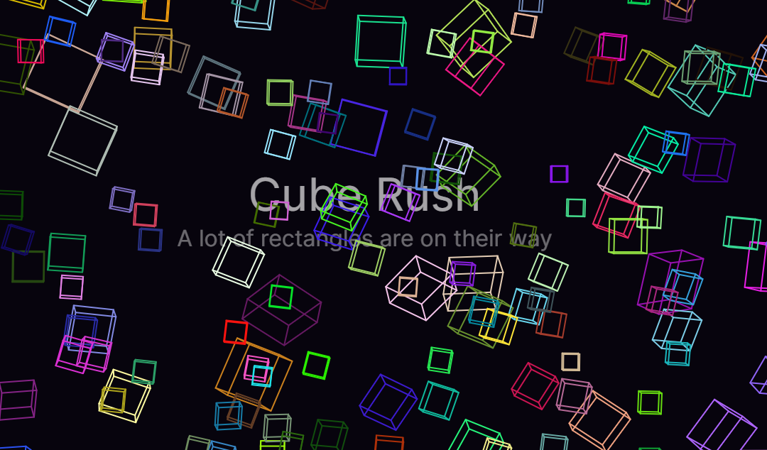 Cube Rush - Replit