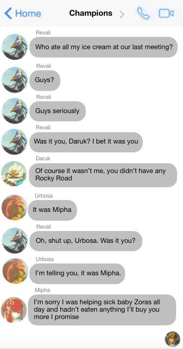 Zelda BOTW Character Chat - Replit