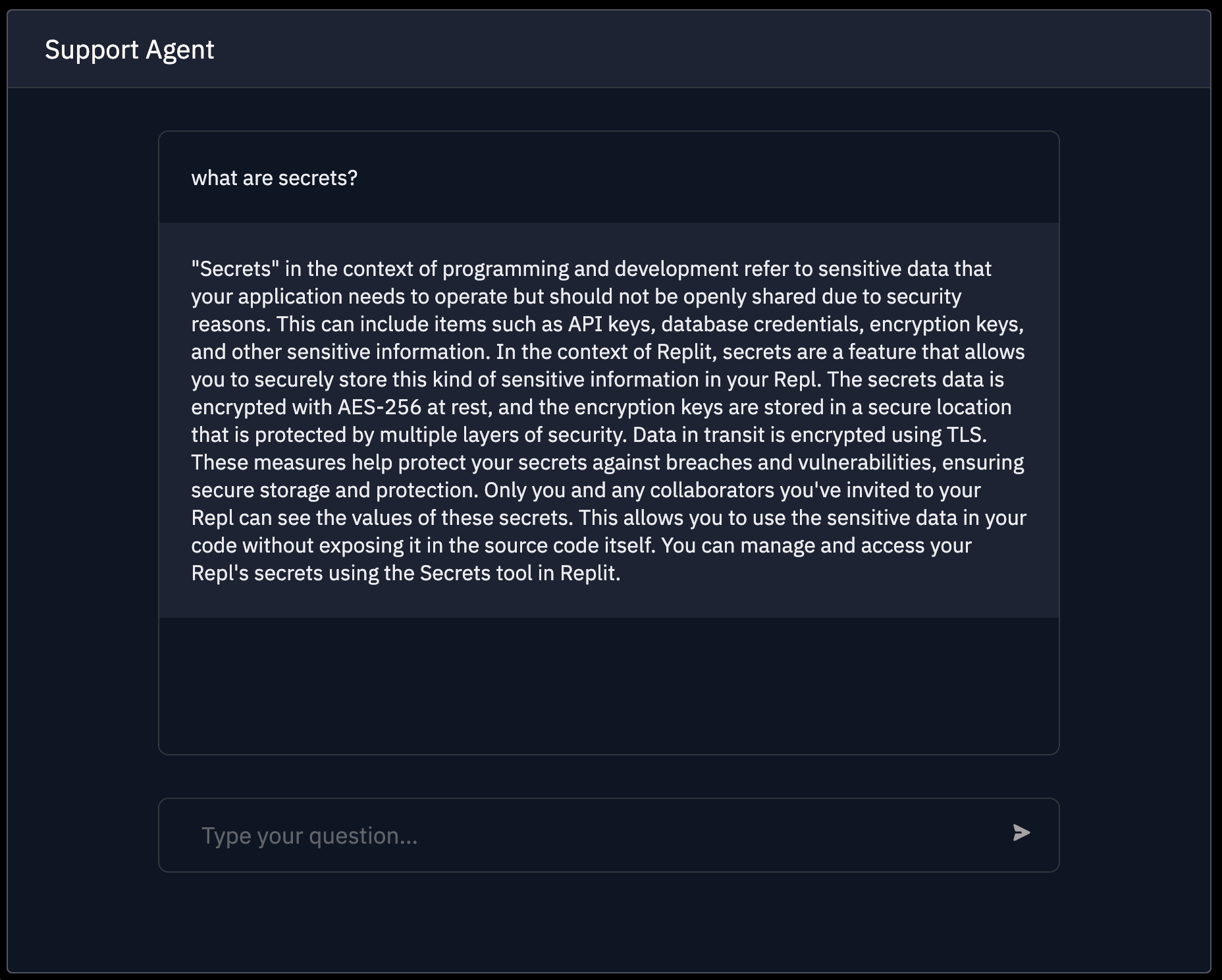 Q&A Chatbot - OpenAI, Pinecone, LangChain - Replit