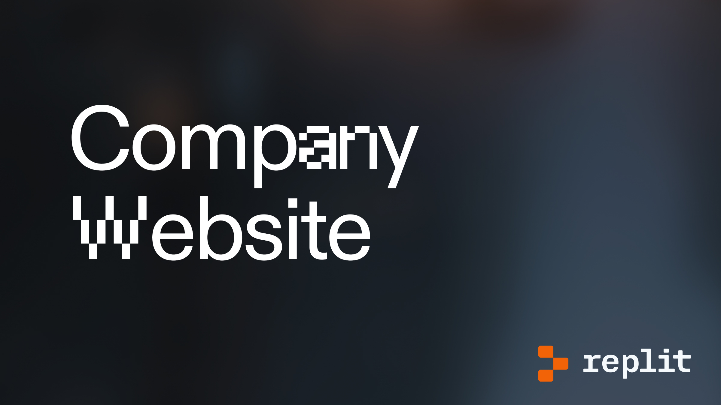 Company Website - Replit