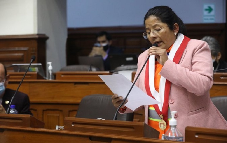Congresista Isabel Cortez respalda a Guido Bellido sobre el gas de ...
